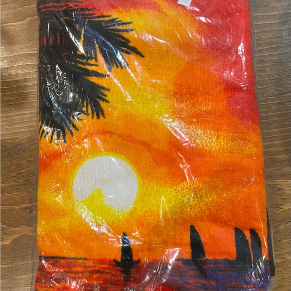 Bath | Vibrant Sunset Beach Towel | Poshmark